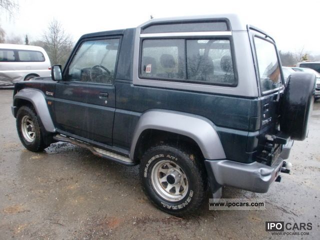 2000 Daihatsu Rocky TD 4x4 AHK Zentral El Window Car Photo And Specs