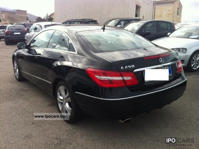 2009 Mercedes-Benz CDI BlueEFFICIENCY Avantgarde E 250 Coupe - Car ...